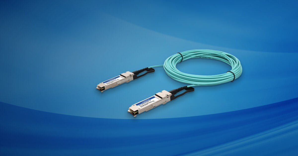 Lowest Power-Consuming AOCs from AddOn: QSFP28 100G… - AddOn Networks